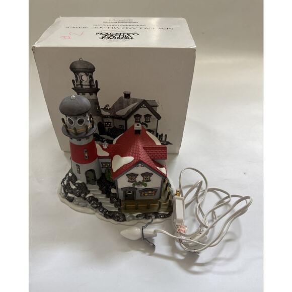 Department 56 | Holiday | Dept 56 Pigeonhead Lighthouse New England ...